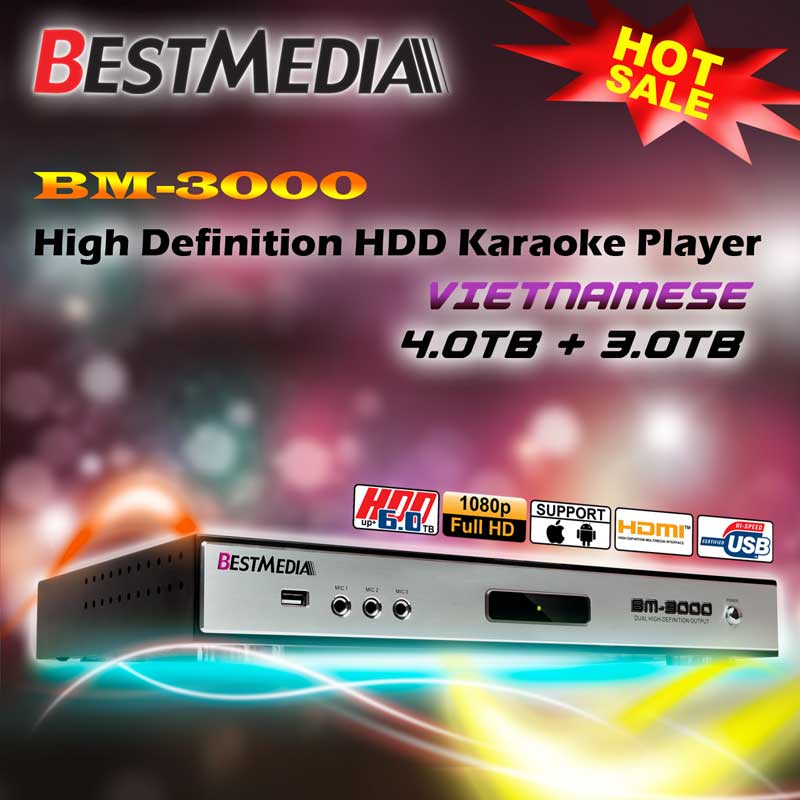 BM-3000 Vietnamese & Chinese (7TB)