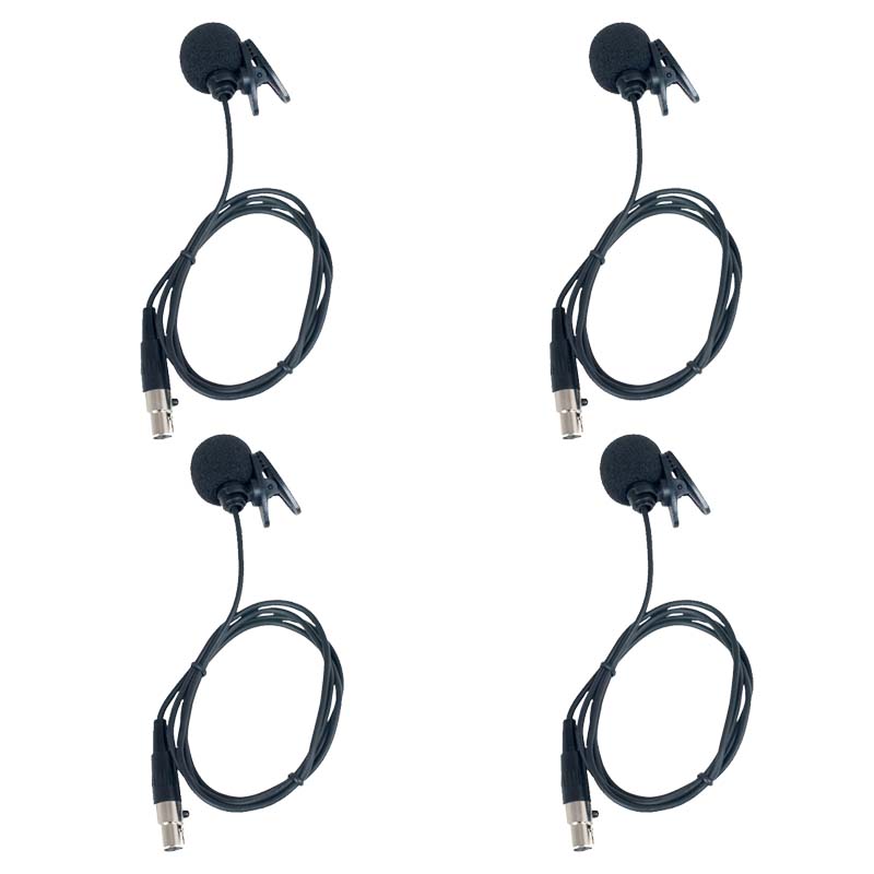 NuVoice UL-580 4 Channel Wireless Lavalier System