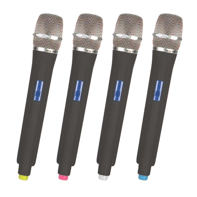 VocoPro UHF-5800 Professional 4-Channel UHF Wireless Microphone System ...